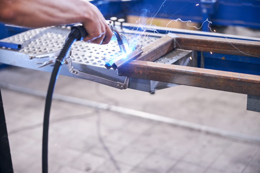 Aluminum Welding with Spool Gun | Chennai, India - Fabrimech Engineers ...